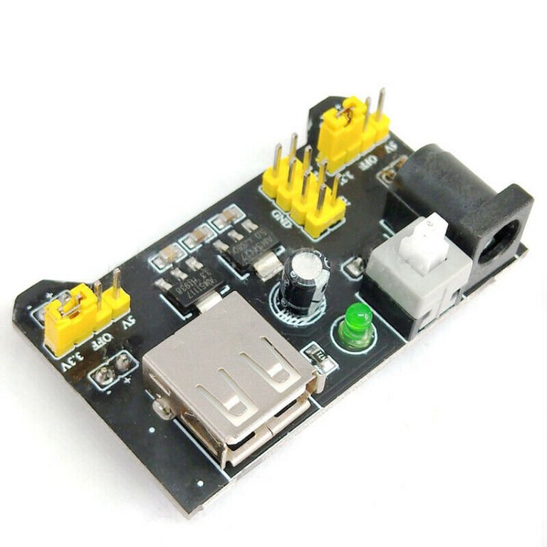 1PC MB102 Breadboard Power Supply Module 3.3V 5V/7-12V For Arduino ...