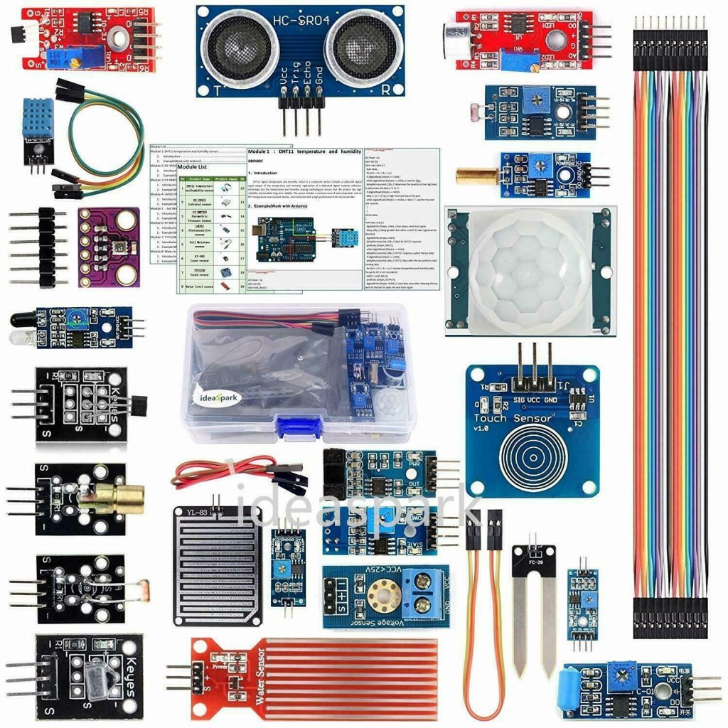 Arduino Kit Med 22 Sensormoduler Sensor Modules Kit For Arduino Nodemcu Raspberry Pi Elkimno