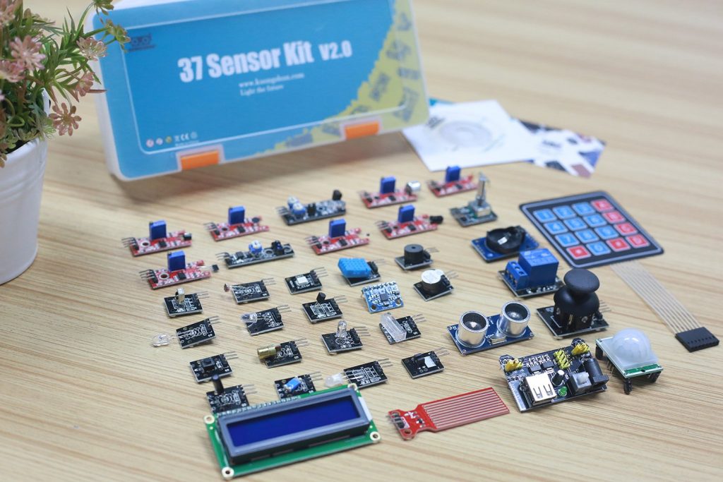 Arduino Kit Med 37 Sensormoduler Versjon 2 0 Sensor Modules Kit For Arduino Nodemcu