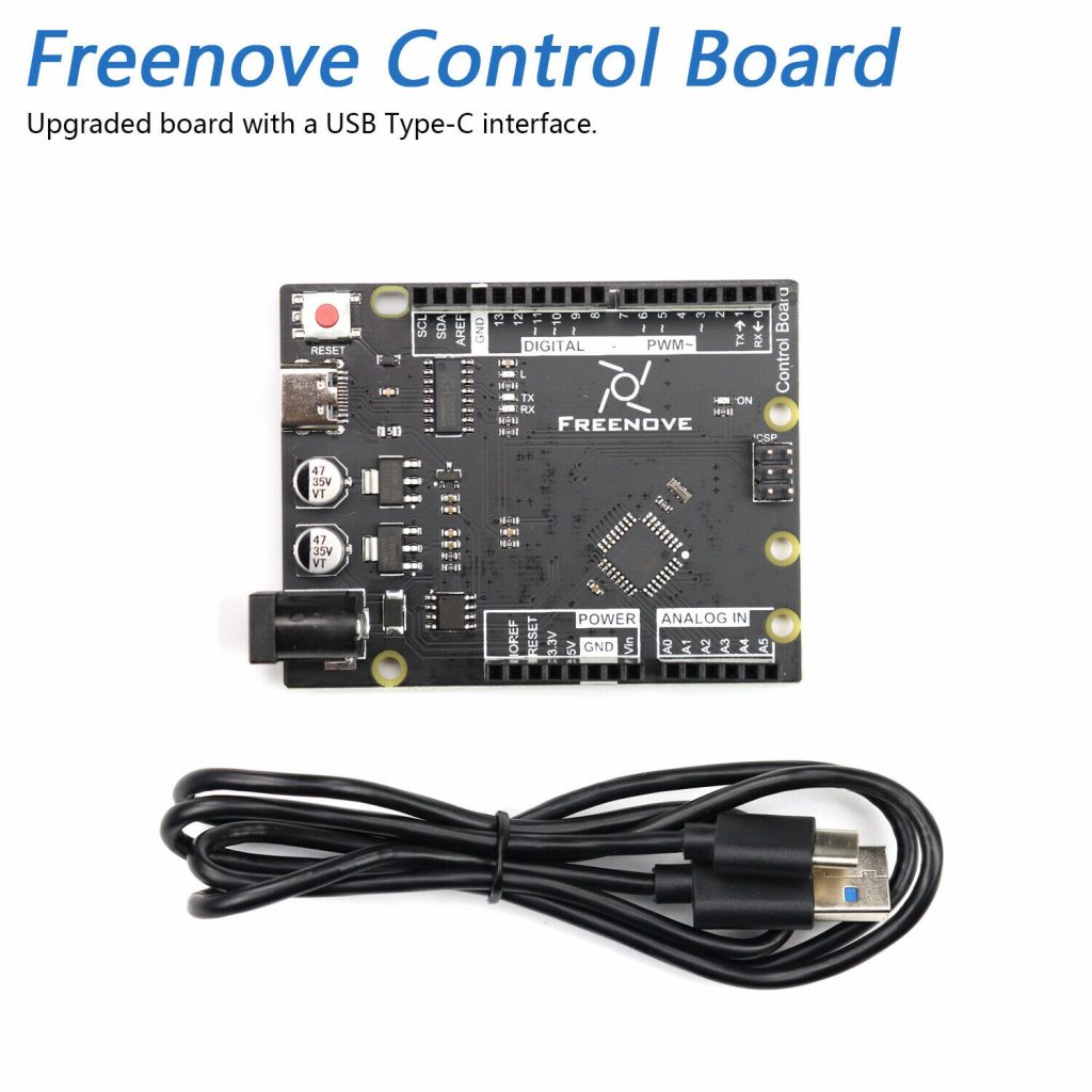 Arduino Starter kit med ultrasonic sensor servomotor osv Freenove ...